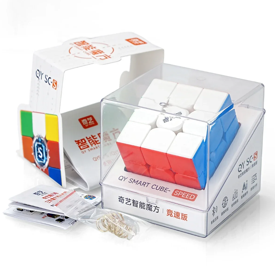 QiYi SC-S Bluetooth Smart Cube 3x3 Magnetic Speedcube (Speed Version ...